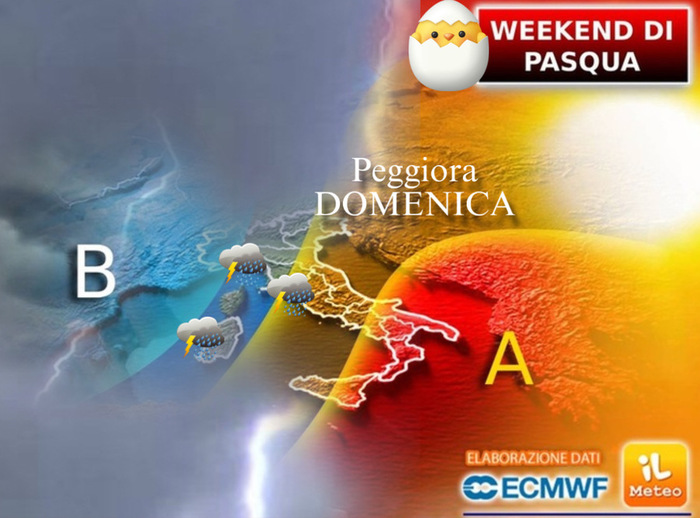 METEO WEEKEND DI PASQUA