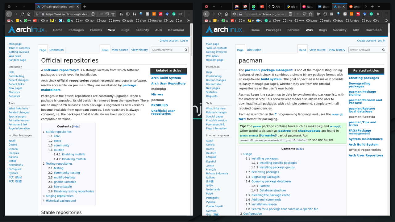 Window padding XFCE : r/ManjaroLinux