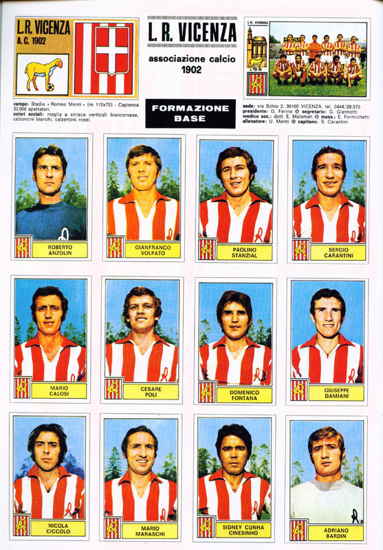 Calciatori 1971 1972 Panini 20 — Postimages