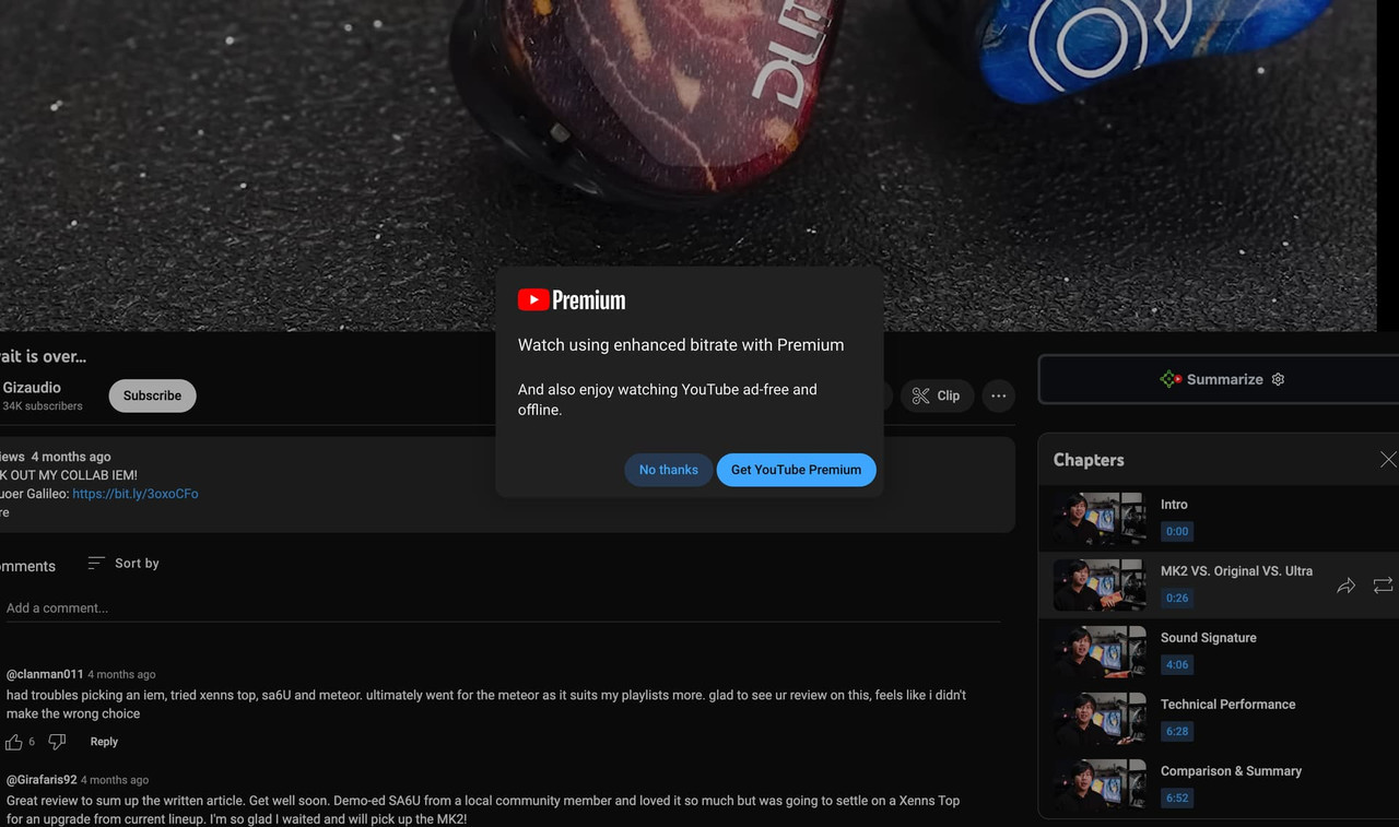 Youtube “enhanced bitrate” ad : r/brave_browser