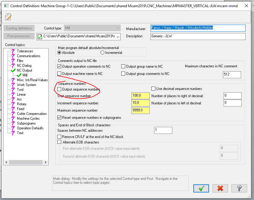Null Tool Sequence Numbering Post Processor Development Forum 