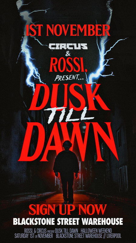 Rossi. brings day and night events to Liverpool for Halloween | Skiddle