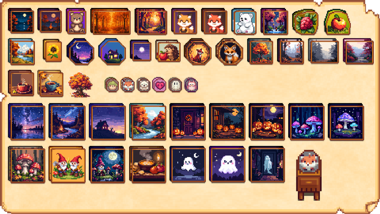 Fall Paintings at Stardew Valley Nexus - Mods and community