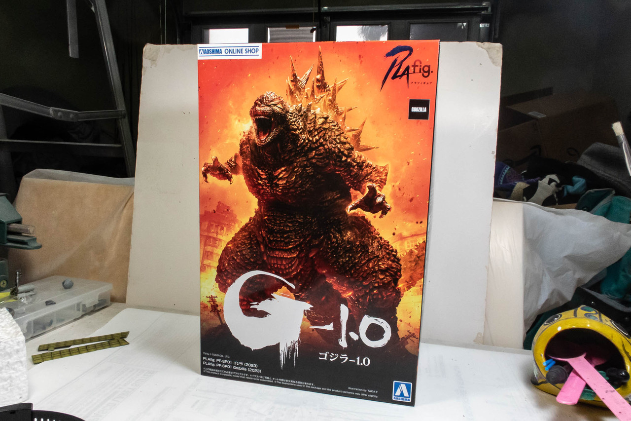 Aoshima PlaFig Godzilla Minus One - Non-LSP Works - Large Scale Planes