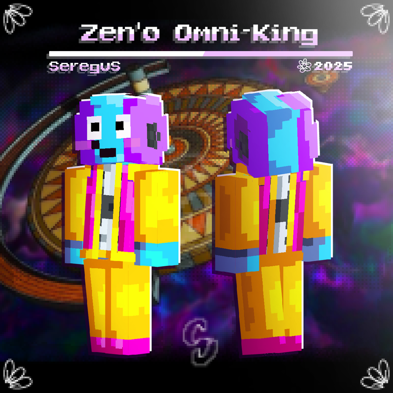 Zen'o Omni-King [Cartoon Style] Minecraft Skin