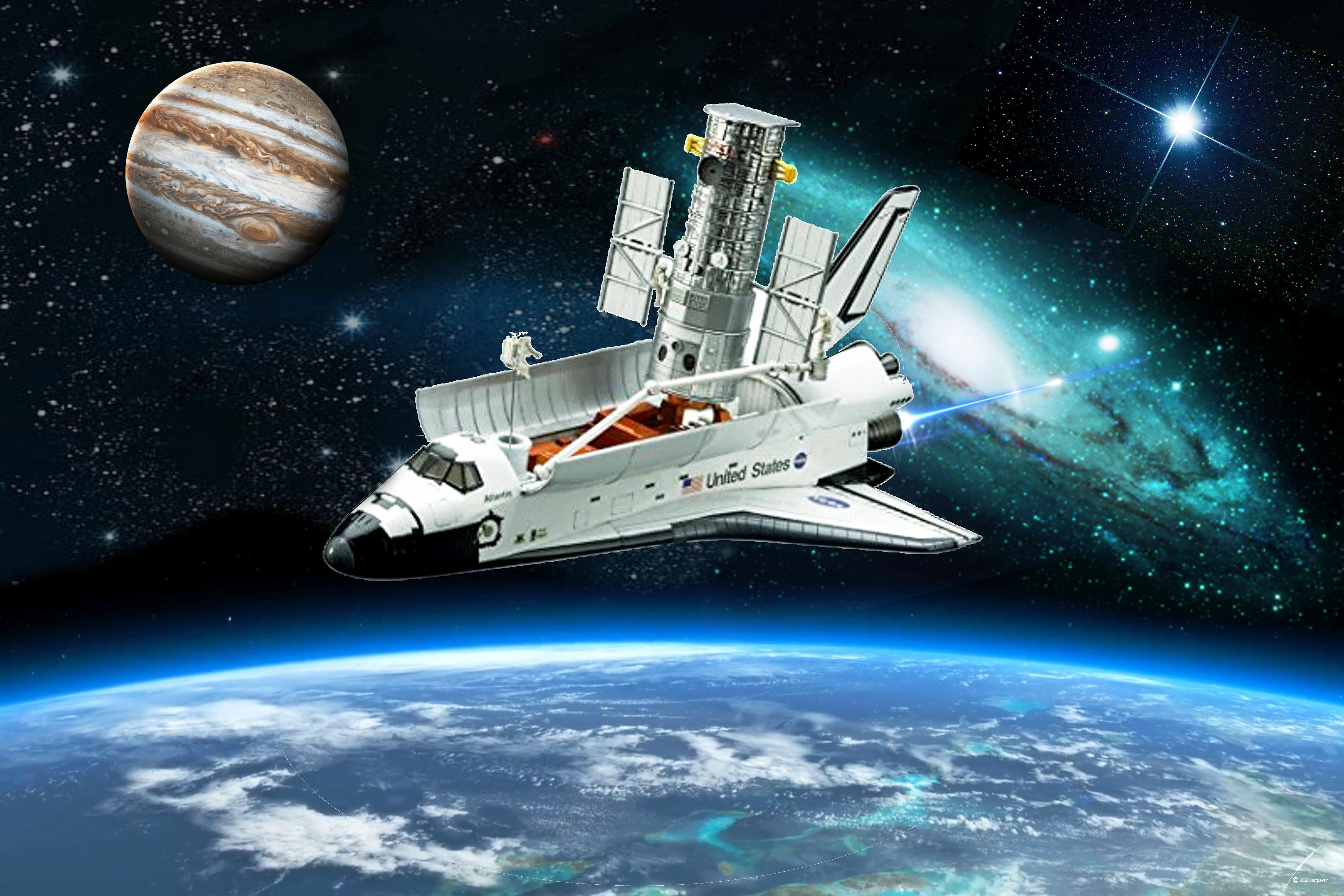 Space Shuttle Hubble Telescope 02 — Postimages