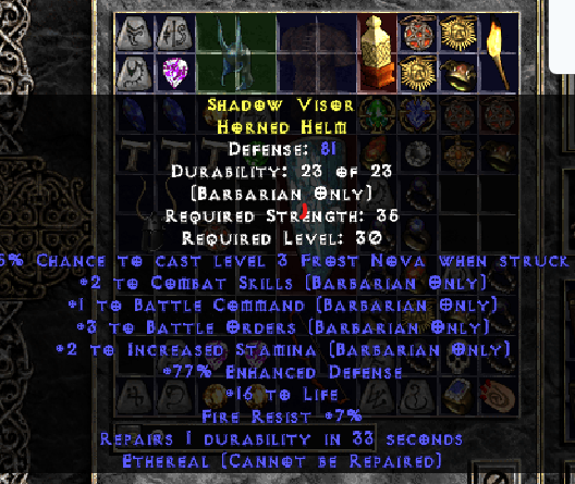 Lld Barb Horned Helm? - Topic - d2jsp