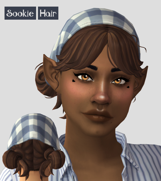 Sookie Hair - The Sims 4 Create a Sim - CurseForge