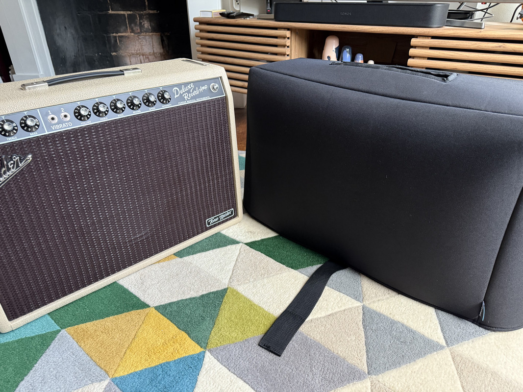 SOLD reduced: Fender Tone Master Deluxe Reverb Blonde w Hotcovers ...