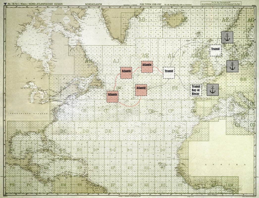 Custom patrol maps (based on Kriegsmarine grid map) | The Hunters ...