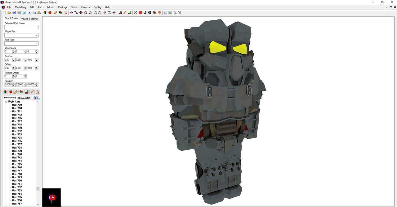MINECRAFT: FALLOUT MODELLING