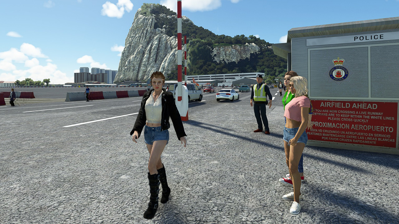 Gibraltar Scene via RDPresents SamScene3D - The AVSIM Screen Shots Forum - The AVSIM Community