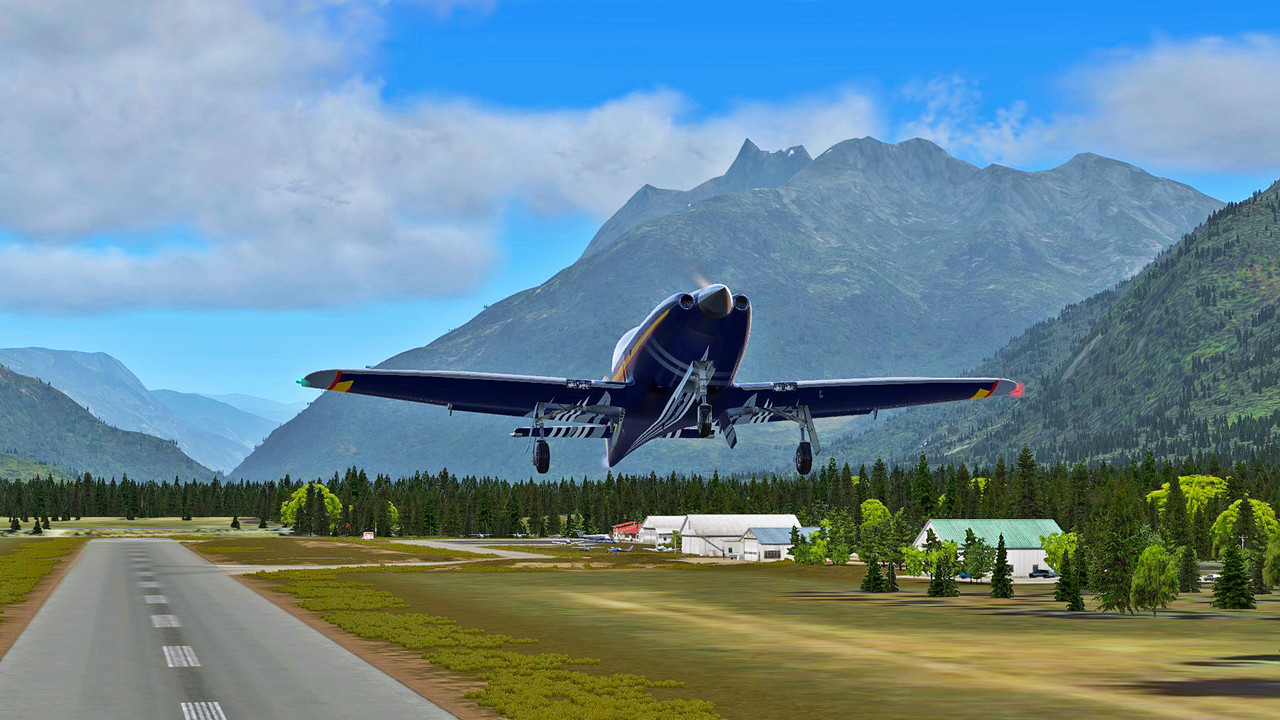Airborned from Bella Coola CYBD Lancair Legacy — Postimages
