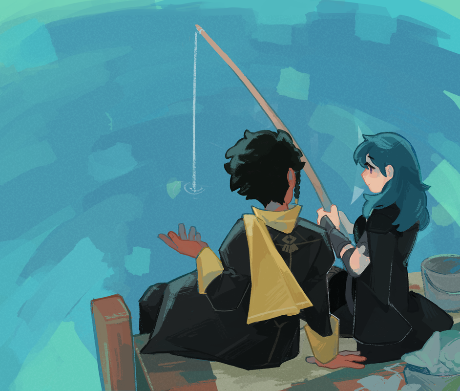 Good ol' fishin days - ryuuseikun - Fire Emblem: Fuukasetsugetsu | Fire ...