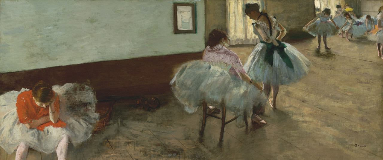 Edgar Degas The Dance Lesson — Postimages
