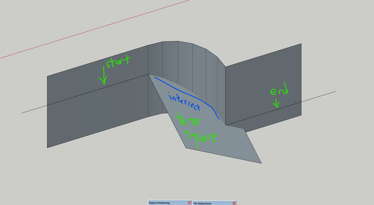 Easiest way to add trim/wainscoting to a curved wall? : r/Sketchup