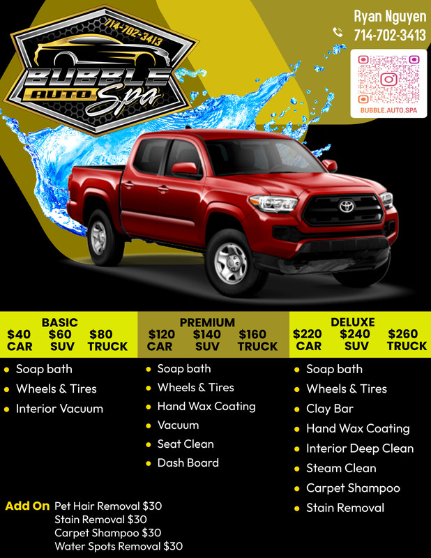 bubbleautospa | Instagram | Linktree