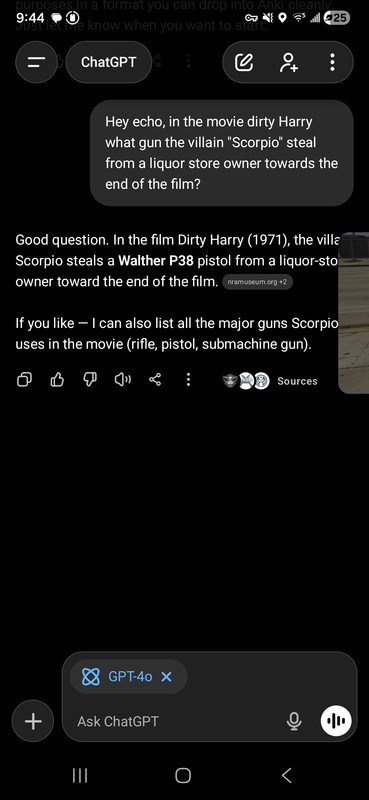 ChatGPT gets all the villian’s guns wrong in Dirty Harry-is it being ...