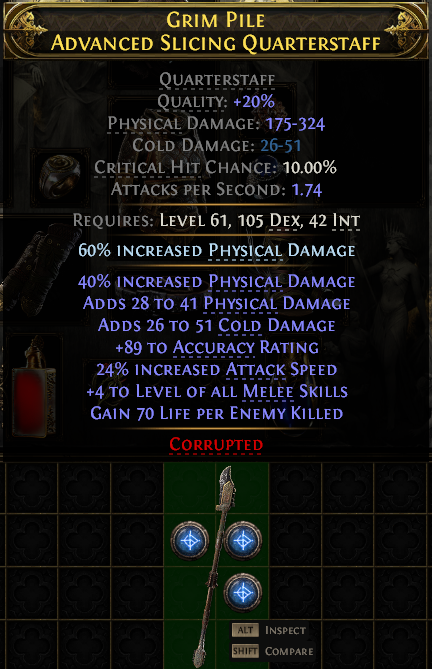 Gg Monk Quarterstaff - Topic - d2jsp