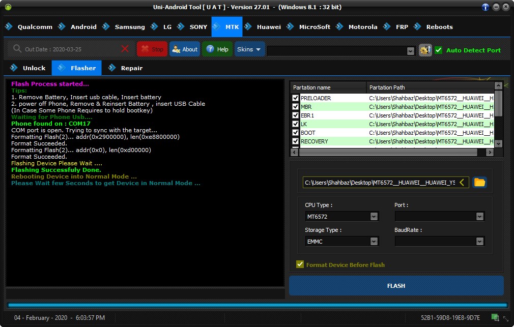 GSM-Forum - Huawei Y520-U22 Flash Done With U.A.T