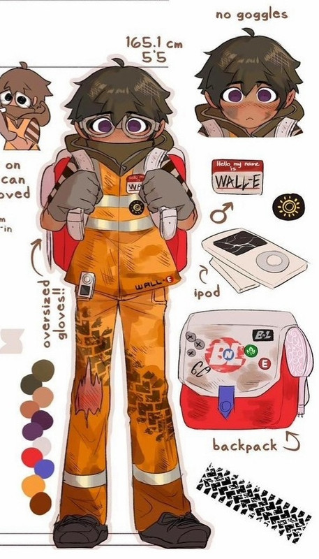 WALL-E (Human Version) - Chapter 1 - Cabooseyie - WALL-E (2008) [Archive of Our Own]