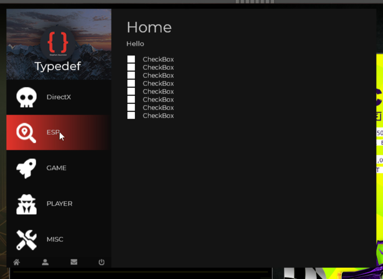 GitHub - stephenasuncionDEV/StrapGUI: StrapGUI is a d3d9 sidebar menu