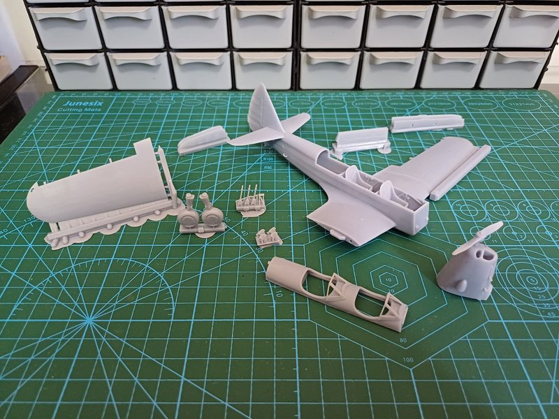 1/32, 1/48 & 1/72 - Fairchild PT-19A Cornell 3D printed kits by Fadul ...