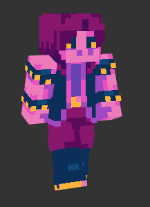 susie - deltarune Minecraft Skin