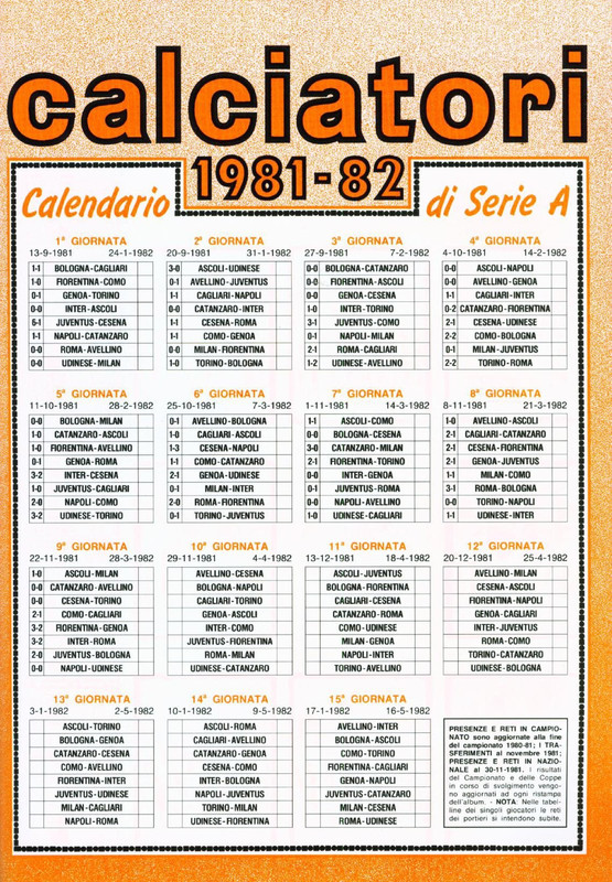 Calciatori 1981 1982 Panini 03 — Postimages