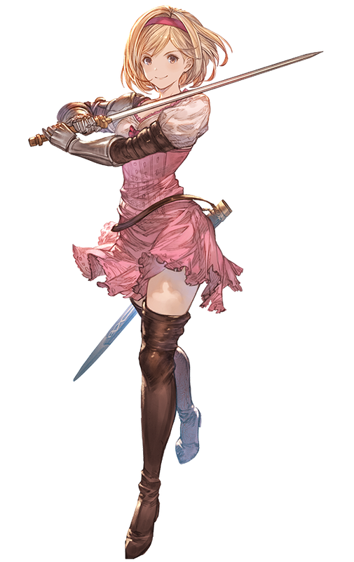 Djeeta (Blue Hair) from Granblue Fantasy | Requested Skin Minecraft Skin