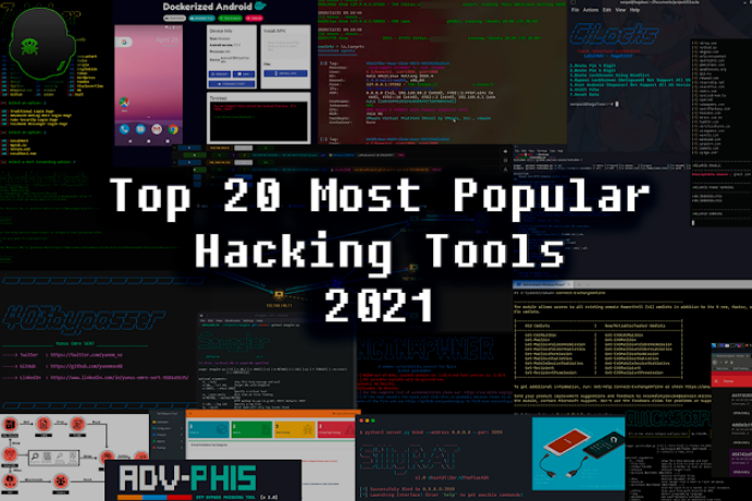 Las 20 Herramientas de Hacking más Populares del 2021
