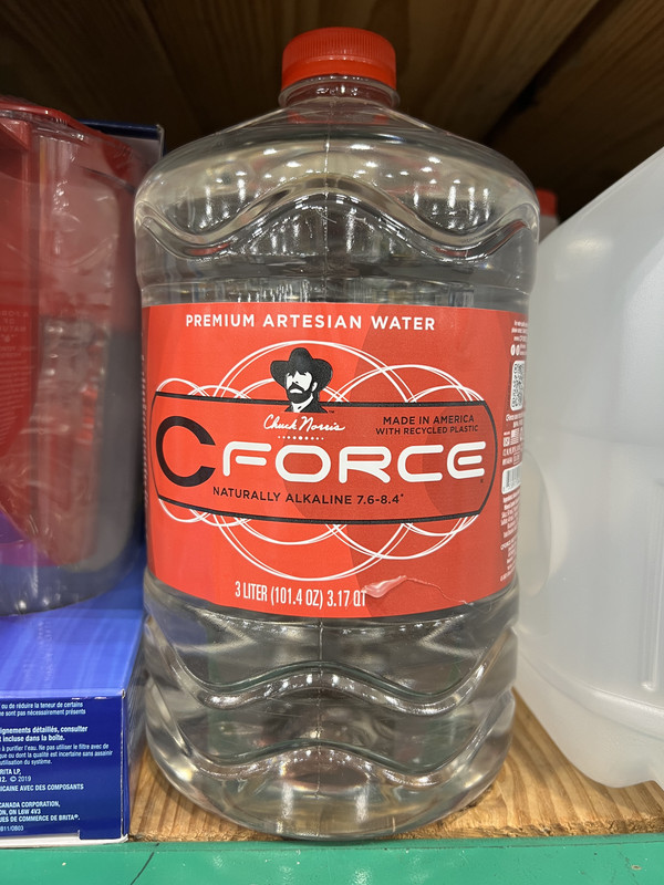 Chuck Norris water | O-T Lounge