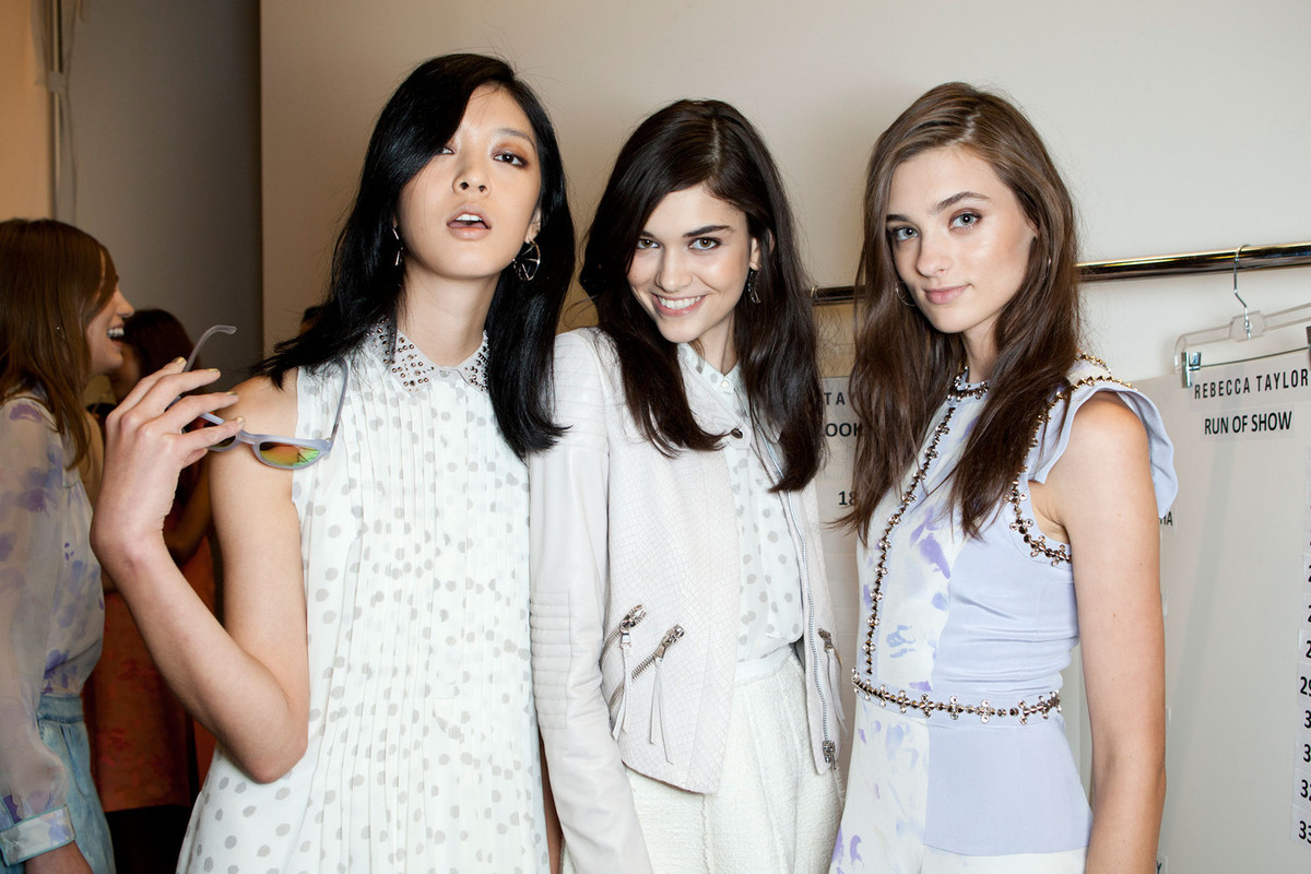 Rebecca Taylor Spring 2013 Backstage Srl CRYwa Zbl — Postimages