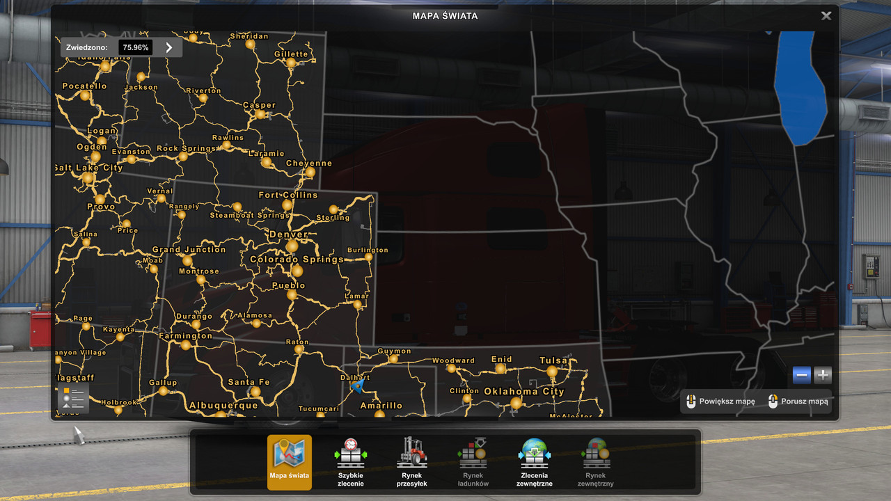 World Map Background ATS - Roextended Project