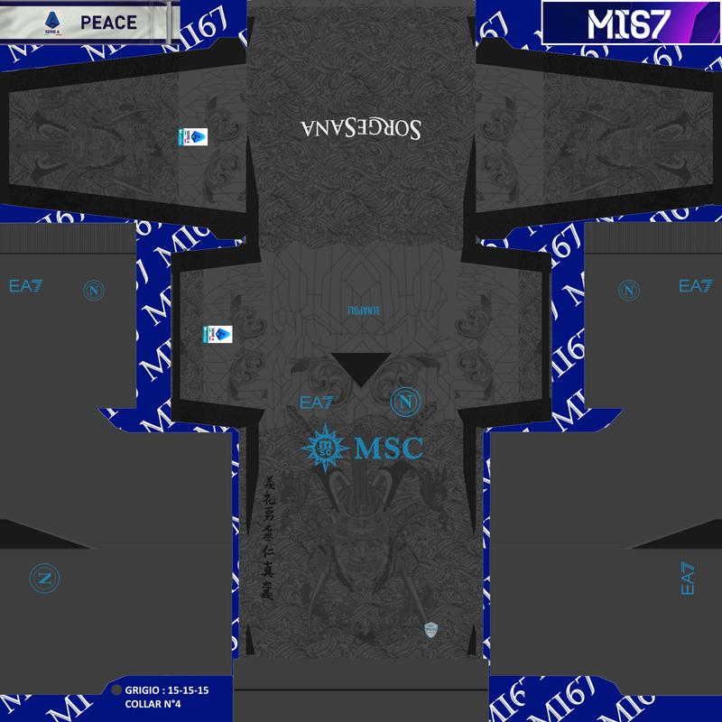 NAPOLI THIRD 25 LOGO — Postimages