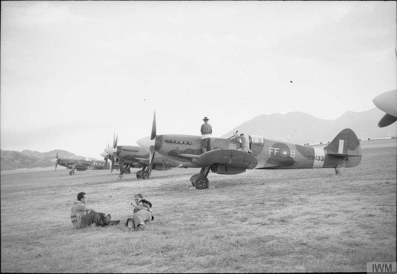 AZmodel 'Ginger Lacey' Spitfire XIVe gun port patches - Aircraft WWII ...