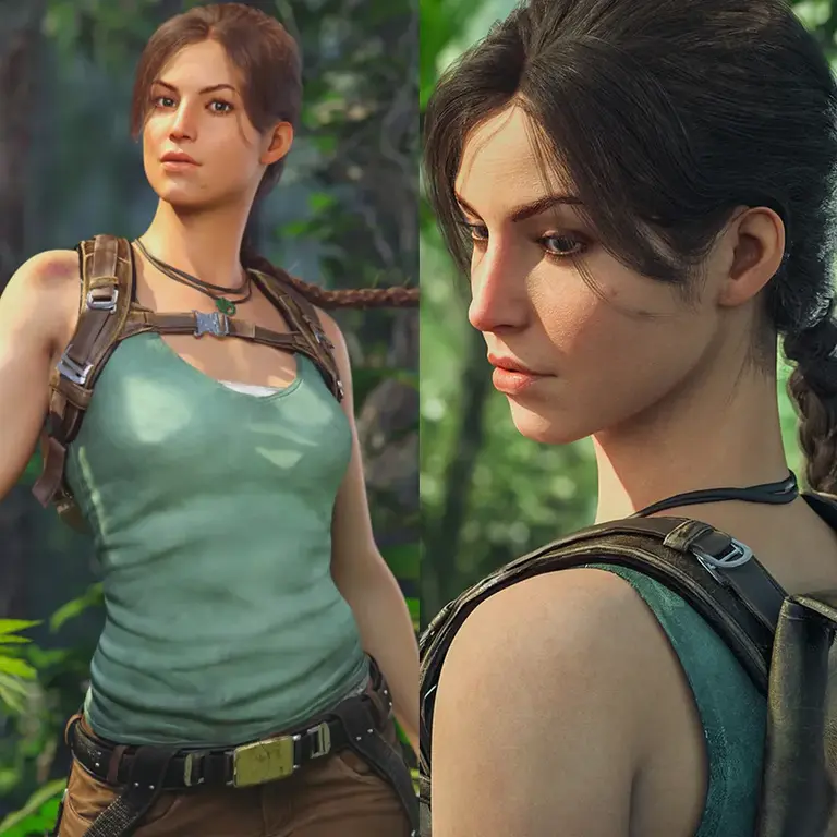 Lara Croft For Genesis 9 MW2022 2026 - Free Daz 3D Models