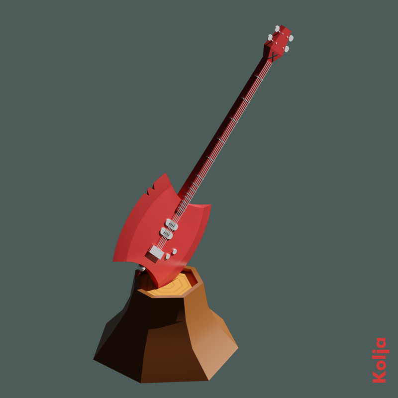 Marceline's Axe Bass : r/adventuretime