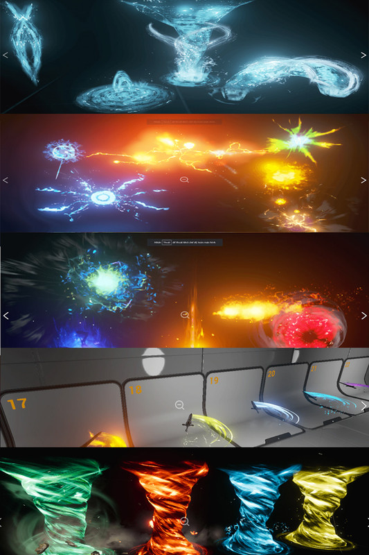 [ Unreal Engine Visual Effect ] Bundle 04 2025 - Free Daz 3D Models