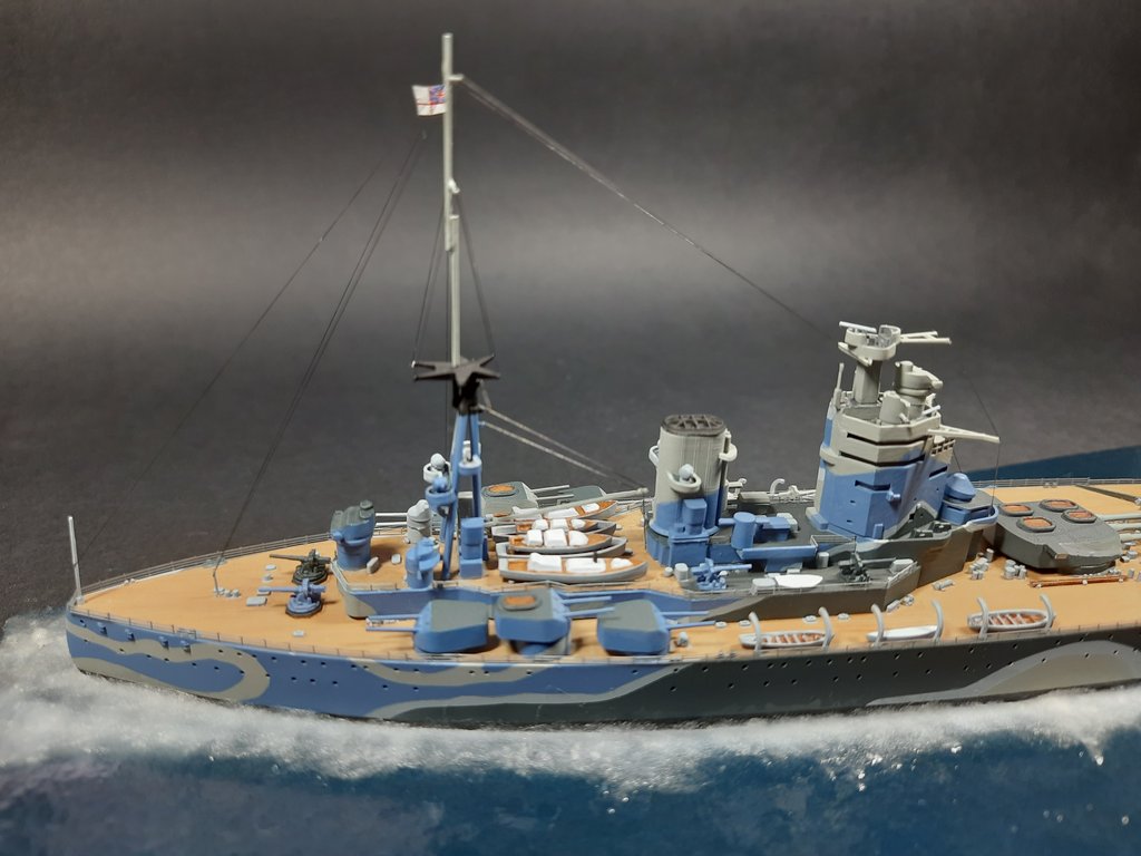 Tamiya 1/700 HMS Rodney - 1942 - Ready for Inspection - Maritime ...