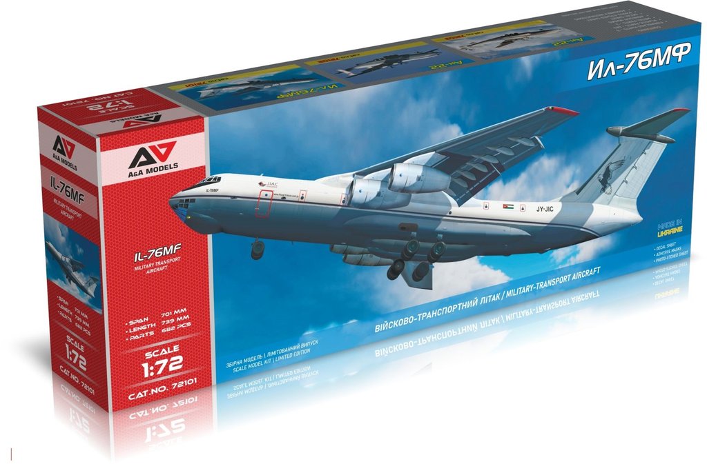 1/72 - Ilyushin Il-76MF "Candid" by A&A Models - released - The ...