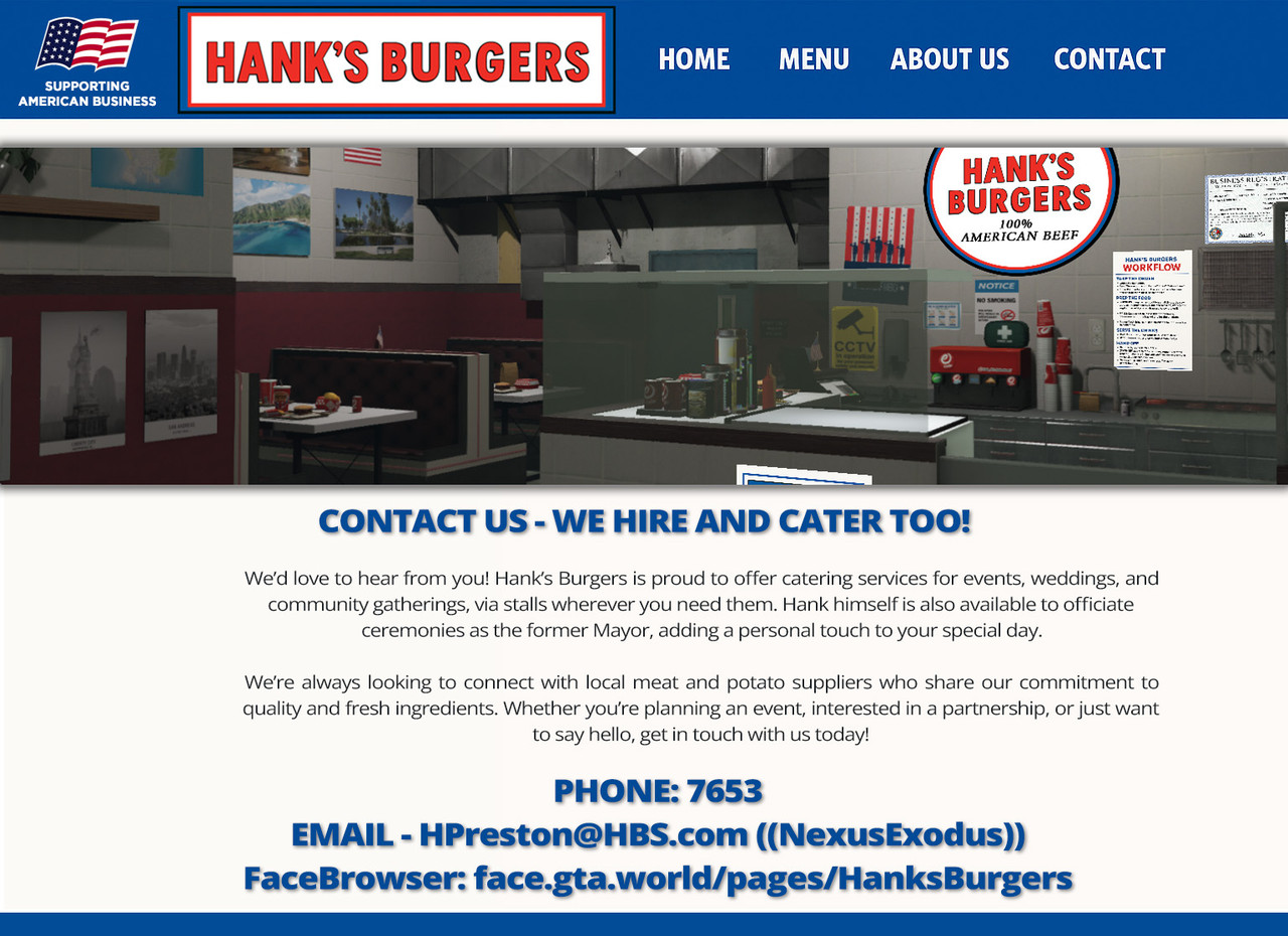 Hank's Burgers - Business Section - GTA World Forums - GTA V Heavy Roleplay Server