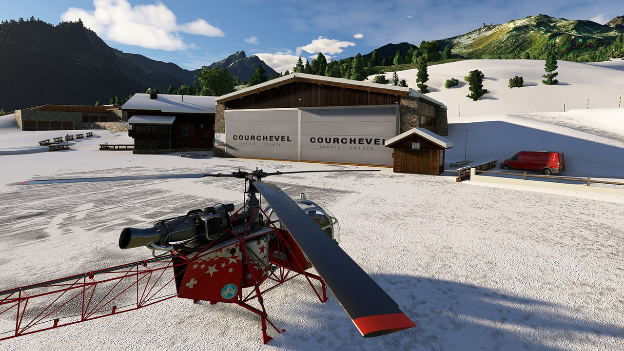 Courchevel Altiport LFLJ in French Alps - The AVSIM Screen Shots Forum ...