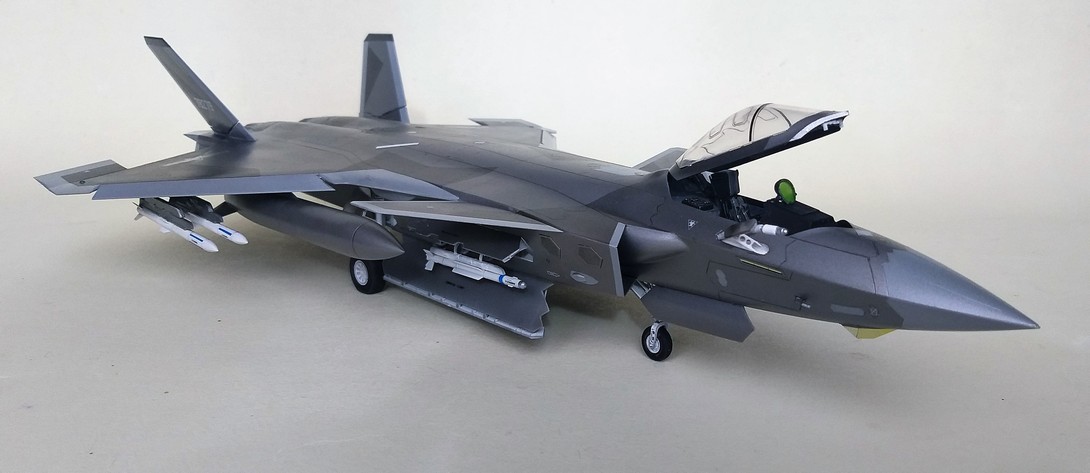 Chengdu J-20 Trumpeter 1/48 - PlastiBrasil.com - Plastimodelismo Livre ...