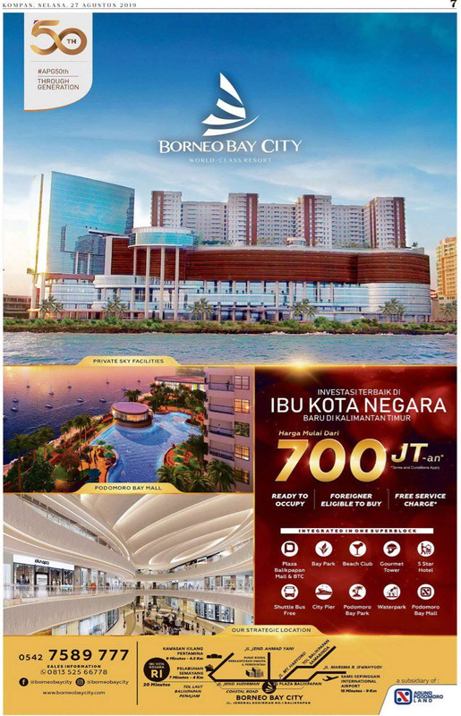 [BALIKPAPAN] Borneo Bay City | Superblock | Residences, 7x23 Floors ...