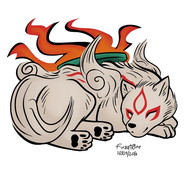 Old Amaterasu Beast Form — Postimages