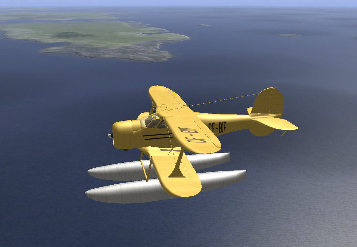 Beech Staggerwing Float Planes