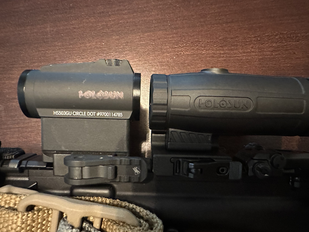 Red Dot & Magnifier Alignment - Any Issues with this Vertical Misalignment? > Optics, Mounts ...