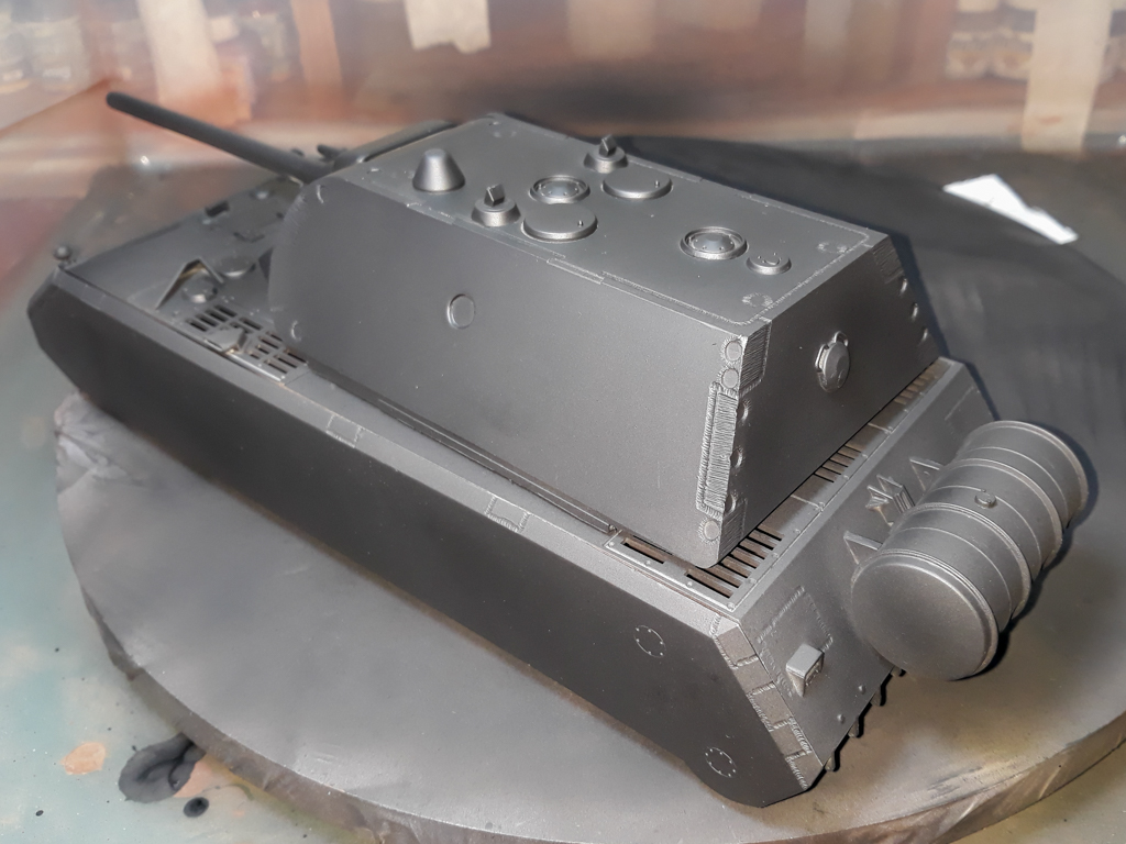 1/35 Dragon Panzerkampfwagen VIII Maus - Work in Progress - Armour ...