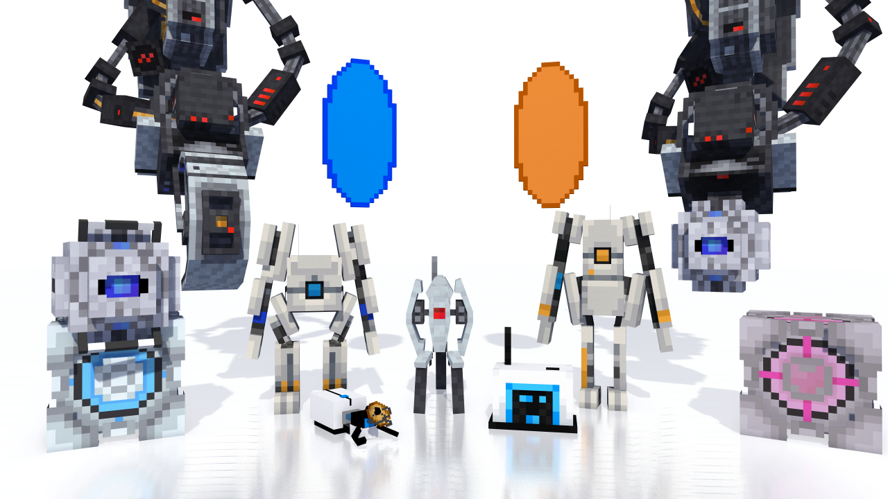 Portal 2 Pack - Rigs - Mine-imator forums
